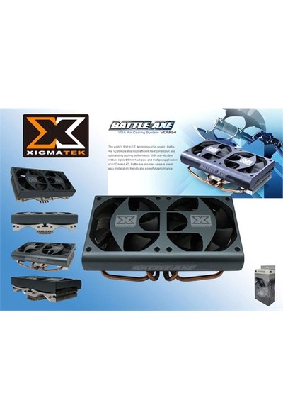 Xigmatek Vd964 Battle-Axe Ekran Kartı Fanı