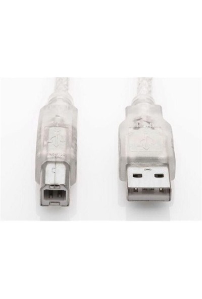 S-Link Sl-U2010 S-Lınk 10 Metre Usb 2.0 Şeffaf Yazıcı Kablosu
