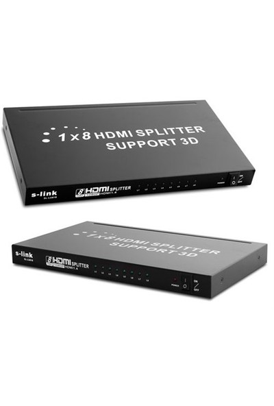 S-Link Lu-618 8 Port Hdmi Çoklayıcı