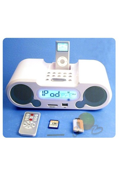 Tecom SW-368 Bluetooth Iphone Dock Speaker (Beyaz) Tecom SW-368 Bluetooth Iphone Dock Speaker (Beyaz)