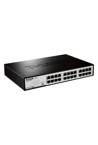 D-LINK 24 PORT 10/100/1000 MBPS YÖNETİLEMEZ GİGABİT SWITCH METAL D-LINK 24 PORT 10/100/1000 MBPS YÖNETİLEMEZ GİGABİT SWITCH METAL