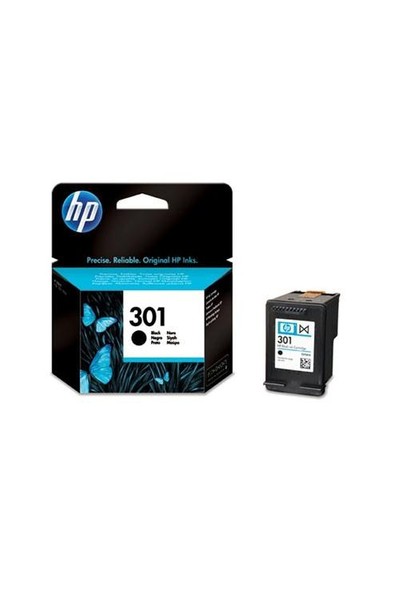 HP 301 Siyah Mürekkep Kartuşu CH561EE / CH561E