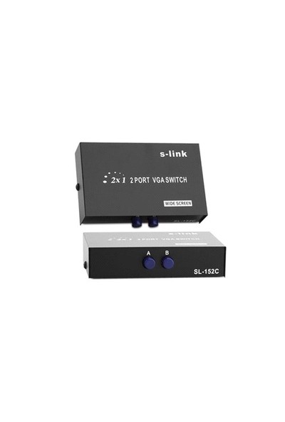 S-Link Sl-152C 2 Port Vga Switch