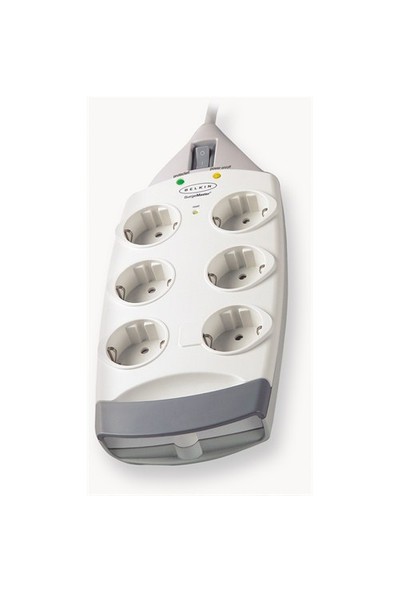 Belkin 6 Soket Advance Akım Koruyucu F9S600EN2M