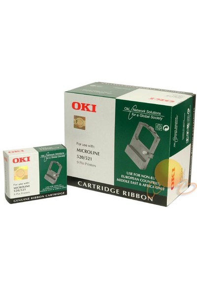 OKI 520 Serisi Siyah Şerit - YS521-OKI