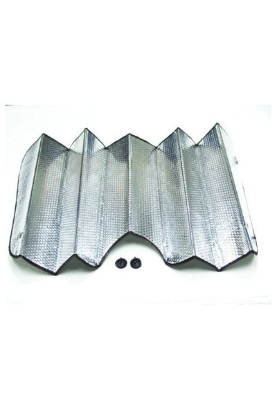 Ön Cam Metalize 60x130 Güneşlik Nikel Lüx Balonlu