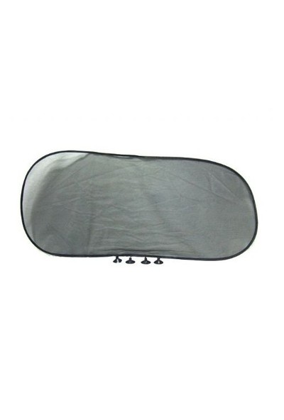 Perde Arka Güneşlik 100cm Trapez Siyah