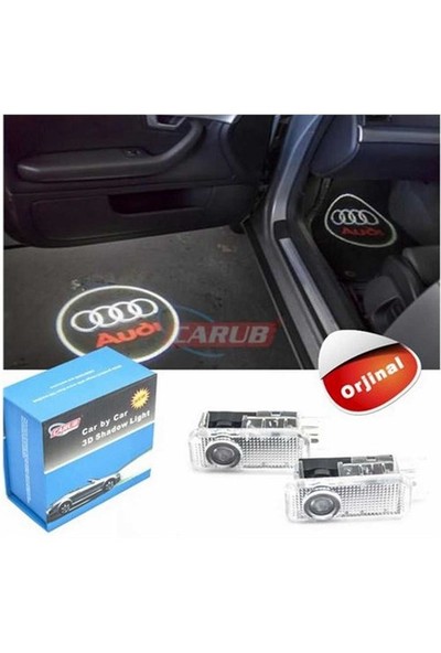 Kapı Altı Logo Audi Araca Özel Orjinal Aparatlı Kapı Altı Logo Audi Araca Özel Orjinal Aparatlı
