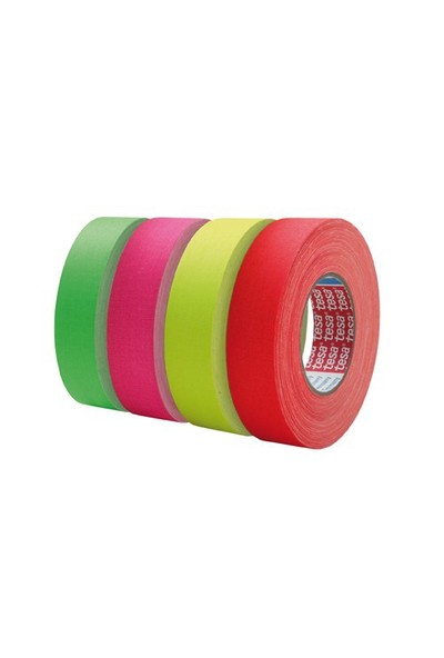 Tesa® 4671 Highlight Reflektörlü Bez Bant Yeşil 2li Set