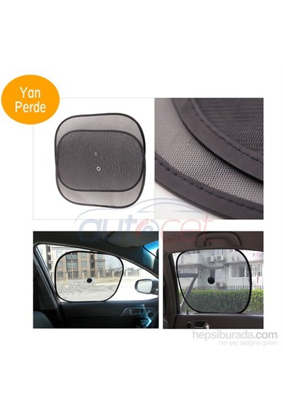 Schwer 2 li Yan Cam Araba Güneşlik Perde 9423