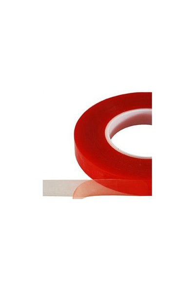 Plaser Çift Taraflı Silikon Şeffaf Bant ( OGS ) 10 mm x 5 Metre