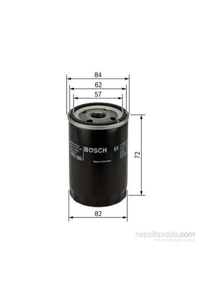 Bosch - Yağ Filtresi Hyundai Accent Era Benzinli - Bsc 0 986 Tf0 059 Bosch - Yağ Filtresi Hyundai Accent Era Benzinli - Bsc 0 986 Tf0 059