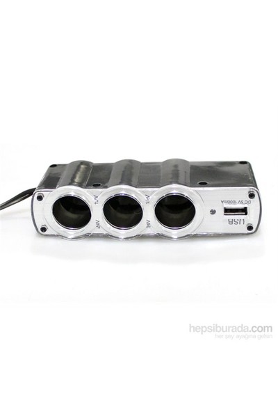 Space 3xUSB Çakmak Soketi Space 3xUSB Çakmak Soketi