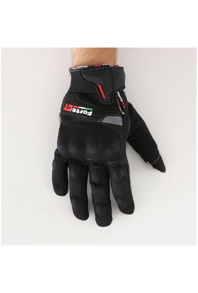 Forte Gt 04 Korumalı Thermotex Havalandırma Siyah Dokunmatik Eldiven