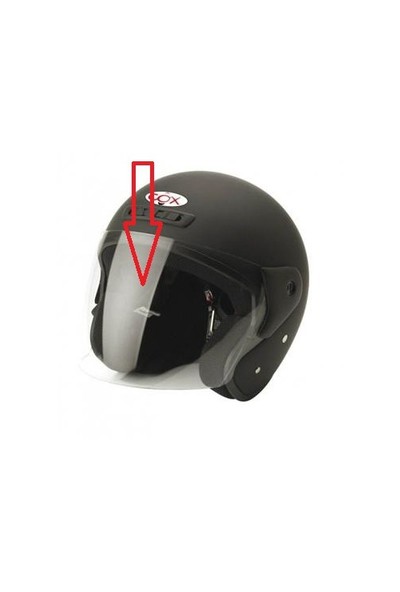Cox Jet Kask Camı Beyaz Cox Jet Kask Camı Beyaz