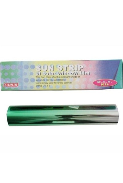 Carub YEŞİL-AYNALI Ön Cam Güneşlik Filmi