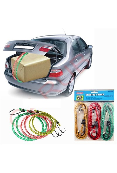 Modacar 3 Lü Bagaj Sıkılaştırıcı Gergili Lastik 425607 Modacar 3 Lü Bagaj Sıkılaştırıcı Gergili Lastik 425607