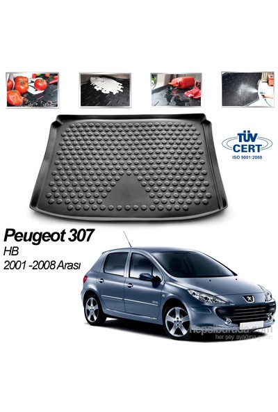 Peugeot 307 Bagaj Havuzu 2001-2008 Peugeot 307 Bagaj Havuzu 2001-2008