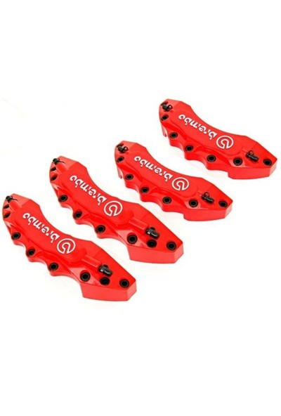 Jdm Kaliper Kapağı Brembo Kabartma Yazılı Set 4'Lü Kırmızı Beyaz Jdm Kaliper Kapağı Brembo Kabartma Yazılı Set 4'Lü Kırmızı Beyaz