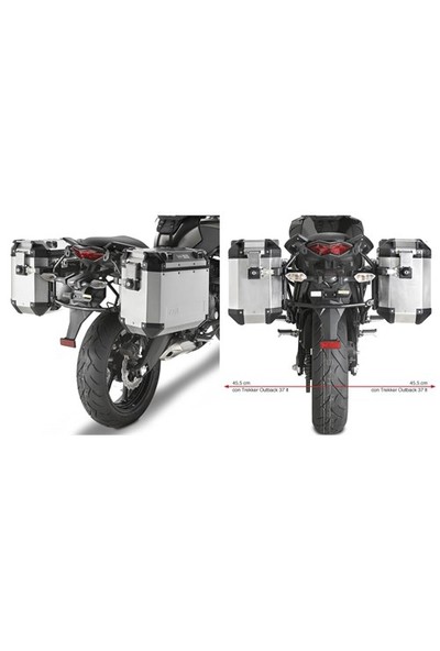 Gıvı Pl4103cam Kawasakı Versys 650 (10-14) Yan Çanta Tasıyıcı Gıvı Pl4103cam Kawasakı Versys 650 (10-14) Yan Çanta Tasıyıcı