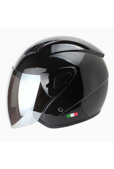 Sway 706 Open Face Siyah Kask - 5 Beden Sway 706 Open Face Siyah Kask - 5 Beden