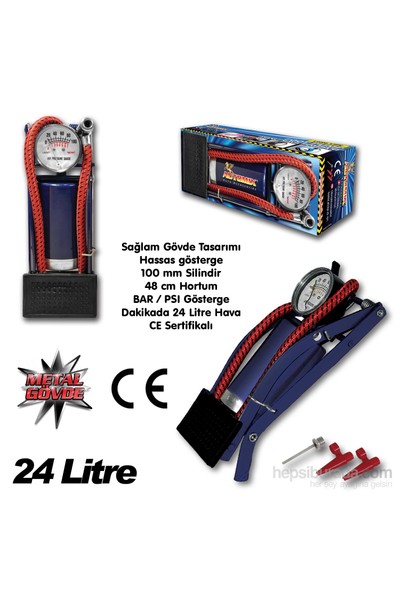 Automıx Ayaklı Hava Pompası