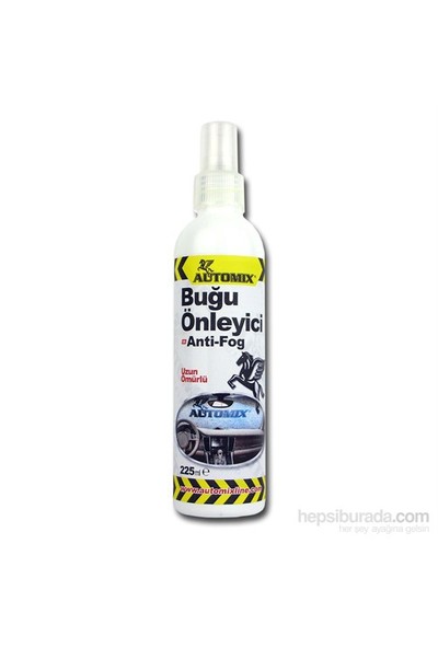 Automix Oto Buğu Önleyici Sprey 225 Ml