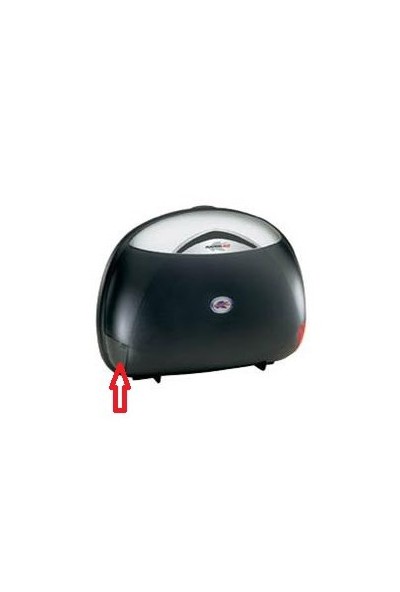 Kappa K624d Çanta Alt Reflektörü Füme K40