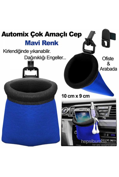 Automix Çok Amaçlı Kese Mavi