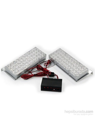 Space Flaşlı ikaz Lambası 96 Led (Yeşil) Space Flaşlı ikaz Lambası 96 Led (Yeşil)