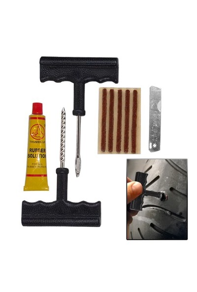 Automix Lastik Tamir Seti,Kendi Lastiğini Kendin Tamir Et