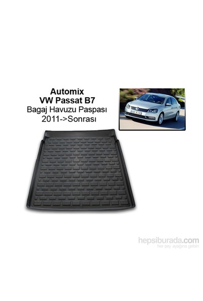 Wv Passat B7 Bagaj Havuzu