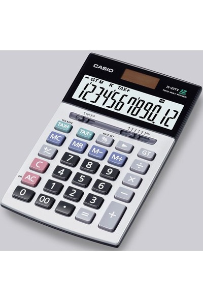 Casio JS-20TS Profesyonel 12 Hane Masaüstü Hesap Makinesi