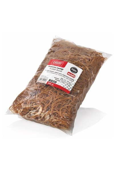 CASSA Ambalaj Lastiği, %100 Kauçuk, 48 mm, 500 gr, Midi - 8020 CASSA Ambalaj Lastiği, %100 Kauçuk, 48 mm, 500 gr, Midi - 8020