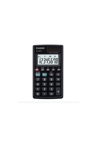 Casio SL-797 8 Haneli Hesap Makinesi Casio SL-797 8 Haneli Hesap Makinesi