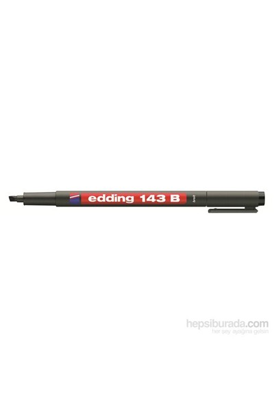 Edding Asetat Kalemi E-143B Siyah Ed14301