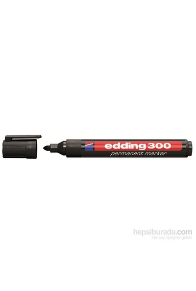 Edding Permanent Markör E-300 Siyah Edding Permanent Markör E-300 Siyah