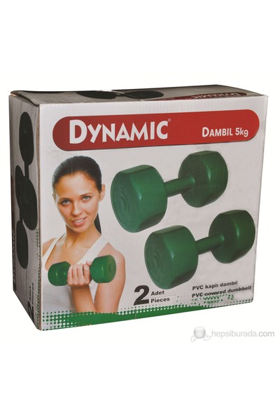 Dynamic 5 KG Vinyl Dambıl Set