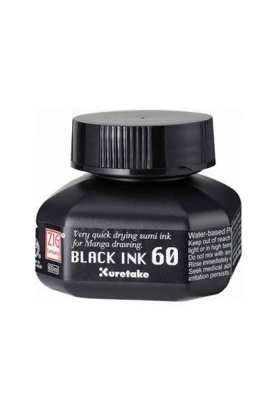 Zig Mangaka Mürekkep Siyah 60Ml Cnce-104-6