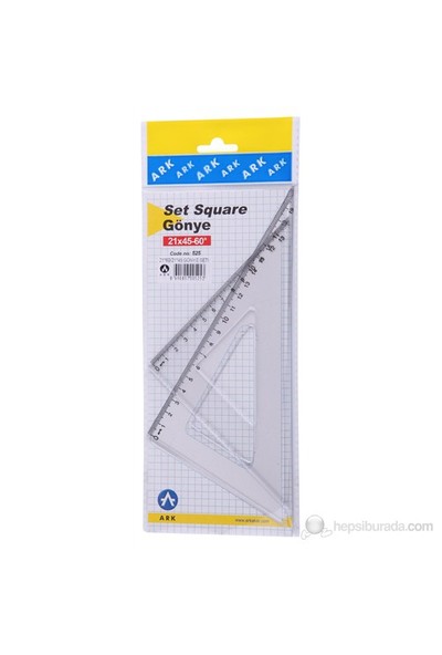 Ark Gönye Seti 21 cm X 45 derece - 21 cm X 60 derece Ark Gönye Seti 21 cm X 45 derece - 21 cm X 60 derece