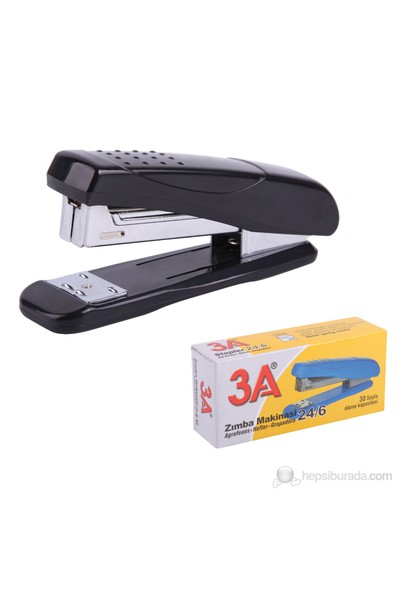 3A Zımba Makinası No24x6 Siyah