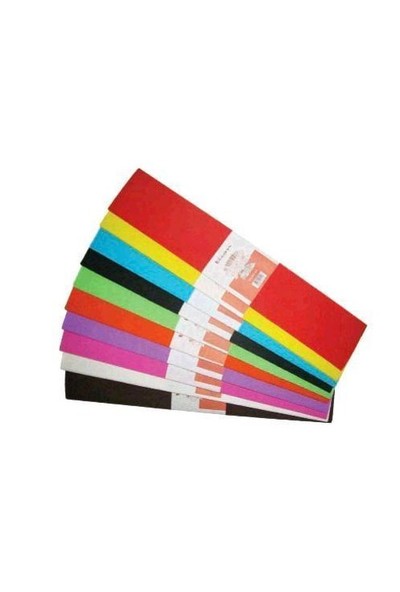 Ticon Krapon Kağıdı Karışık Renk-10'Lu