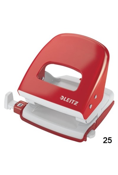 Leitz Delgeç 30 Sayfa Kapasiteli Kırmızı 50080025