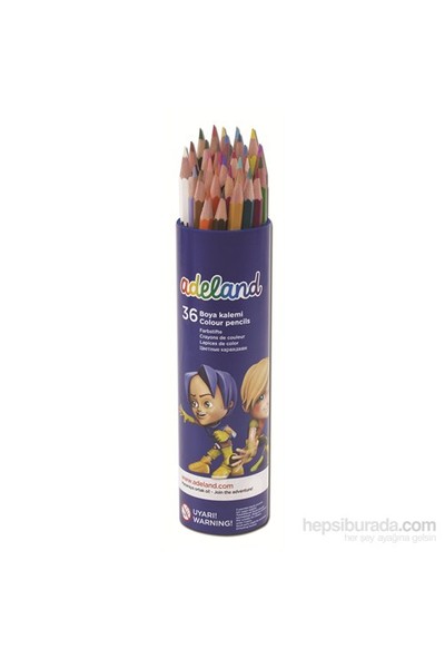 Adeland Alüminyum Tüp Boya Kalemi Tüp 36 Renk
