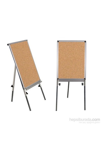 Akyazı 40x55 Teleskopik Ayaklı Mantar Pano Akyazı 40x55 Teleskopik Ayaklı Mantar Pano