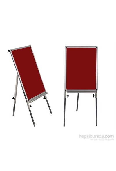 Akyazı 80x120 Teleskopik Ayaklı Kumaşlı Pano