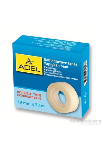 Adel Görünmez Bant 19mmx33m (4340121111)
