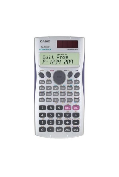 Casio FX-3650P Bilimsel Fonksiyonlu Hesap Makinesi Casio FX-3650P Bilimsel Fonksiyonlu Hesap Makinesi