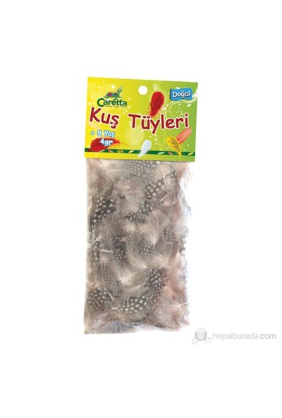 Caretta Doğal Kuş Tüyleri 4 Gr Ckt-004