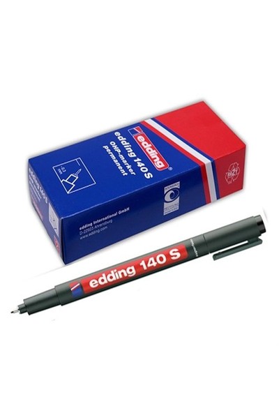 Edding (E-140S) Asetat Kalemi Yeşil 10 Lu